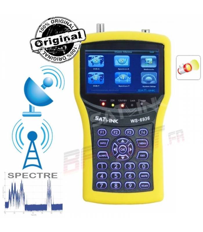 satlink ws-6936 combo terrestrial and satellite finder Satellite ...