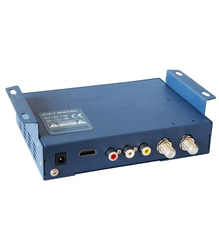 Modulateur numérique DVB-T - HD-LINE 6990 Nouveau Modèle ! Avec Ecran