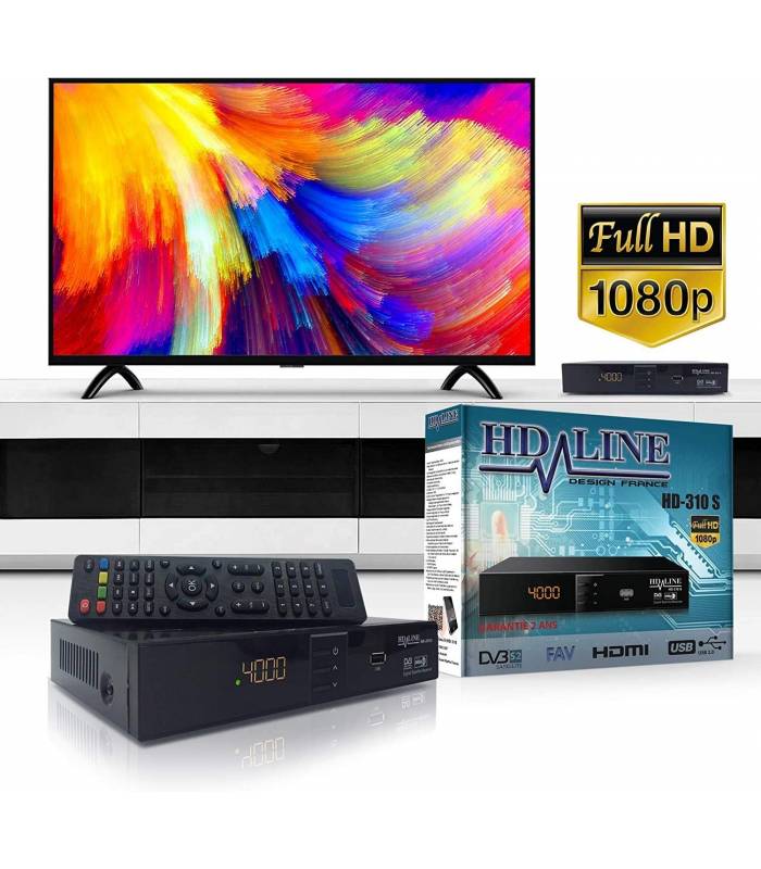 HD-Line | HD-310 Digitaler Satelliten Receiver — HD FTA USB DVB-S2 HDMI DVB-S SCAR T - BFSAT
