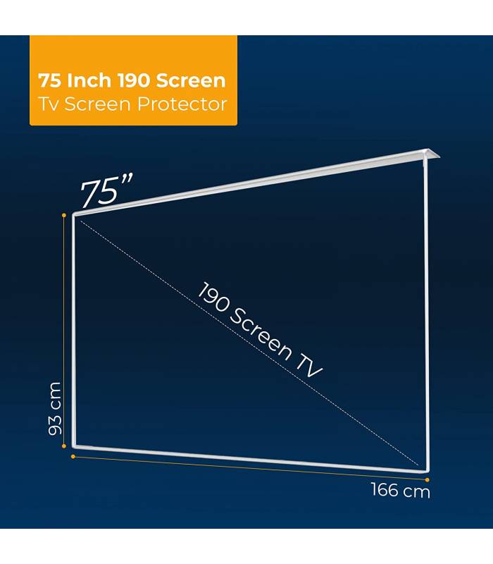 75 Pouces Protecteur d’écran TV pour téléviseurs